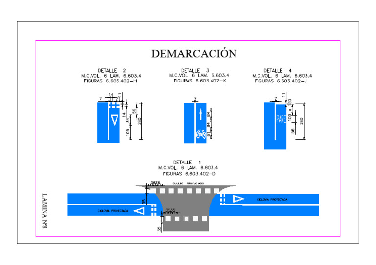 Demarcación: Lámina Nº 8 | PDF