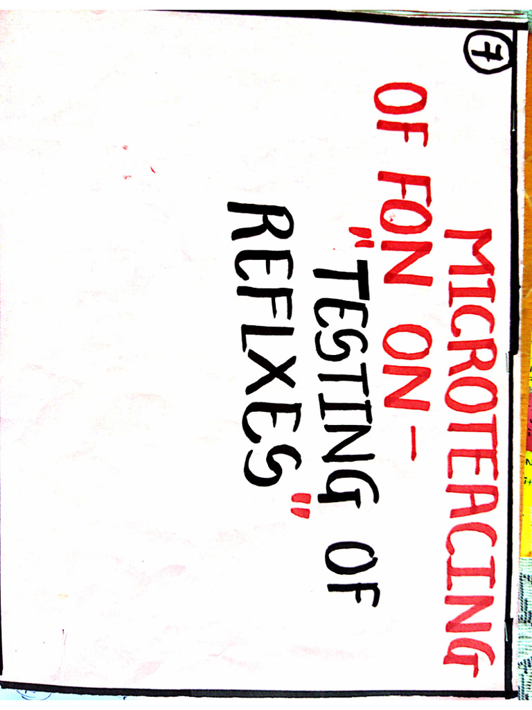 Types of Reflexes | PDF