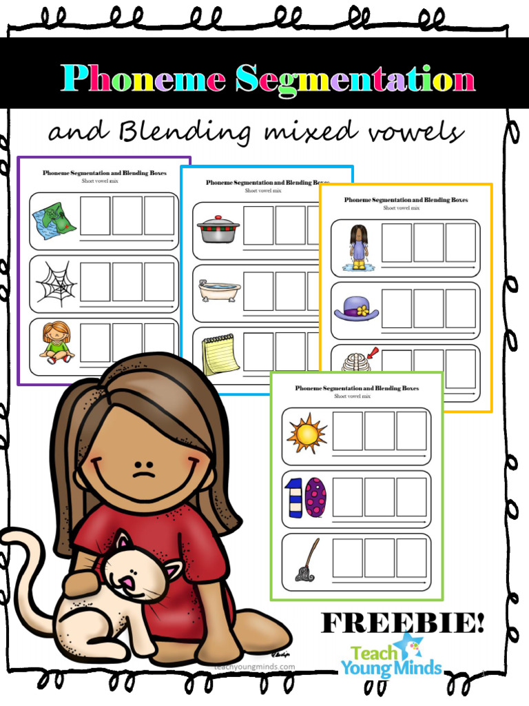 And Blending Mixed Vowels: Freebie! | PDF | Phoneme | Phonics