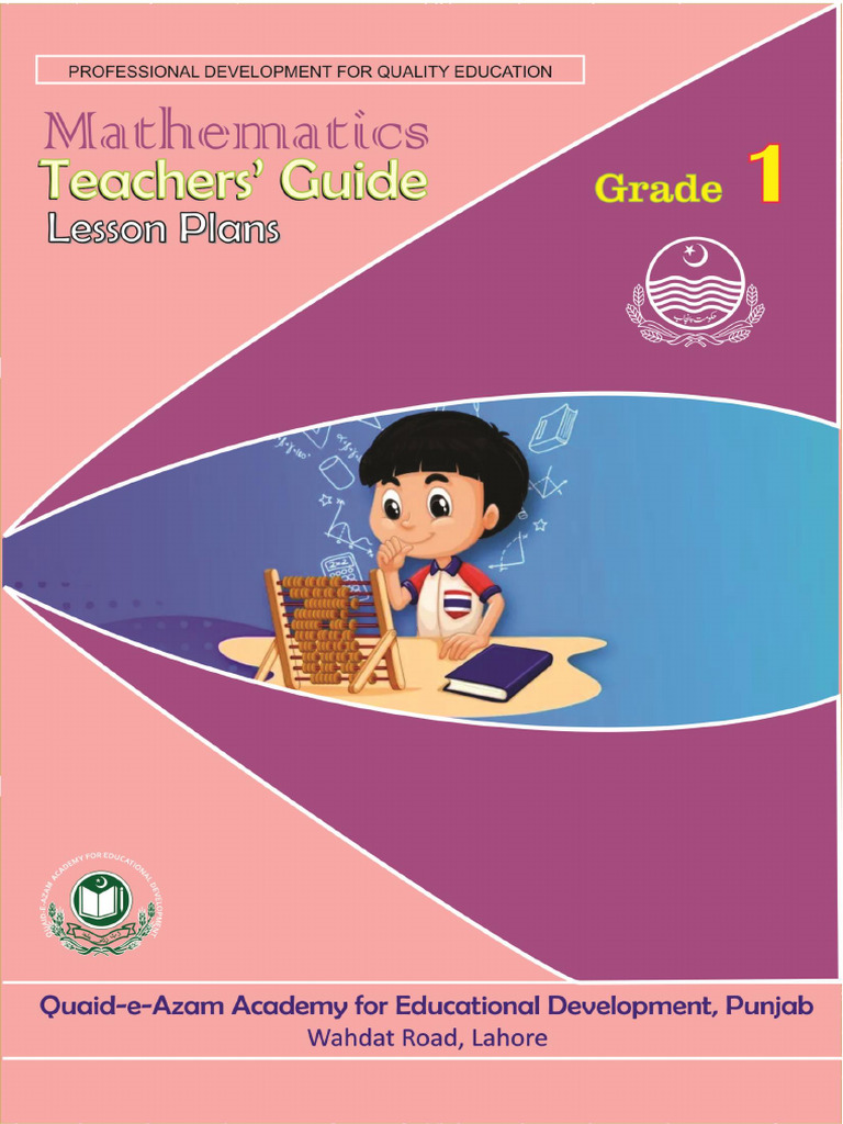 Grade-1 Maths Lesson Planning | PDF | Learning | Numbers