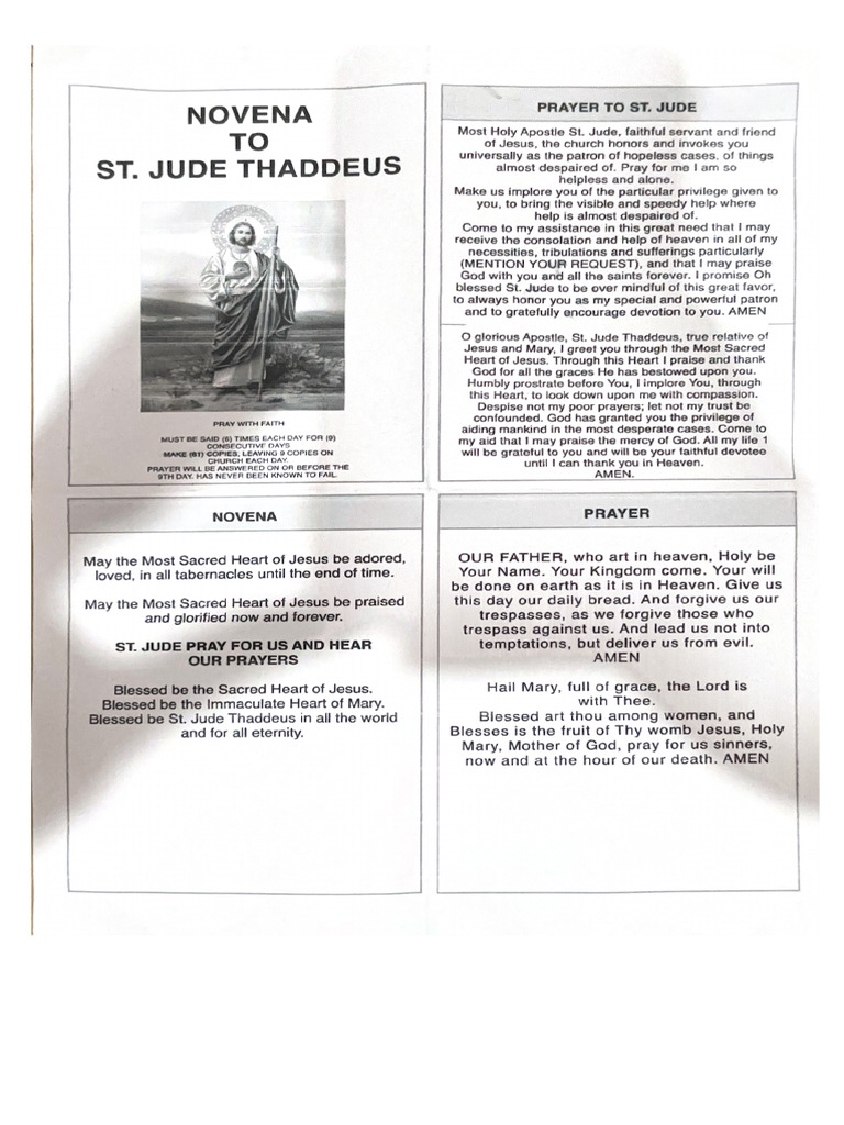 St. Jude Thaddeus | PDF
