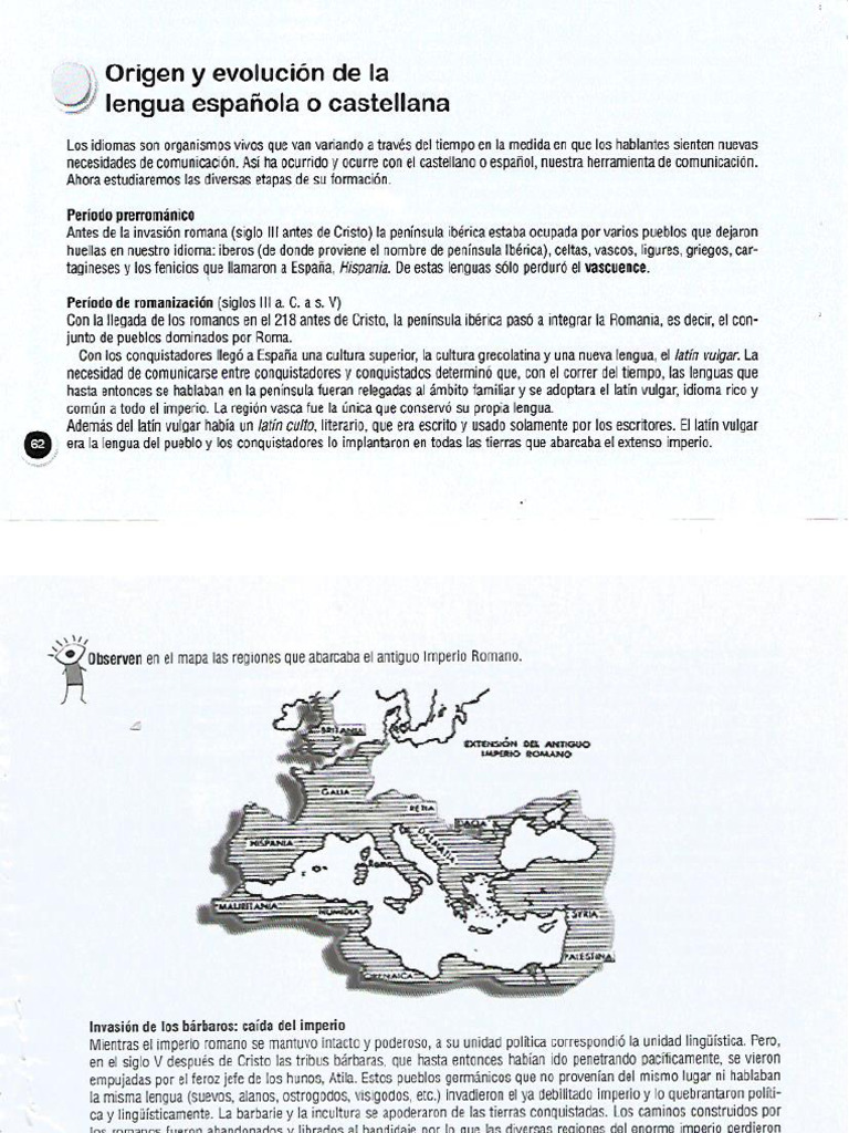 Teoria de Historia de La Lengua Espa-ola (3) (1) | PDF