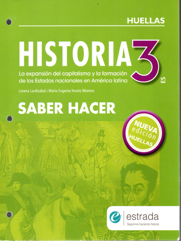 Cuadernillo de Actividades Historia 3 Huellas | PDF