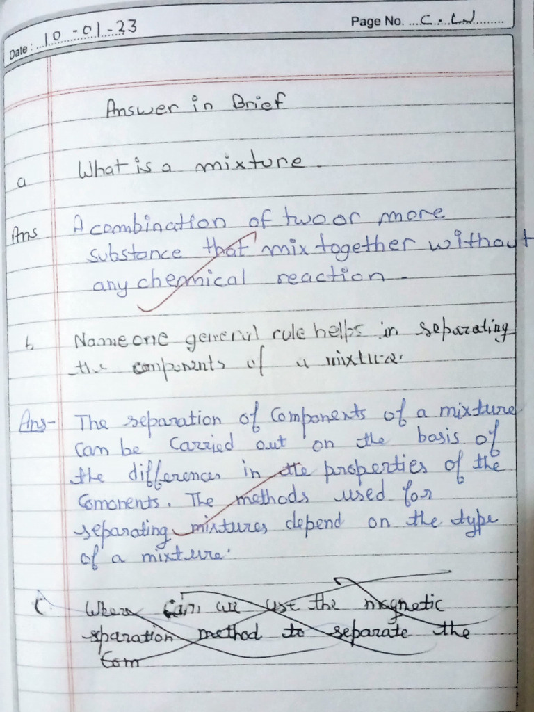 Chapter - Separation of Substances Part 1 | PDF | Harvest