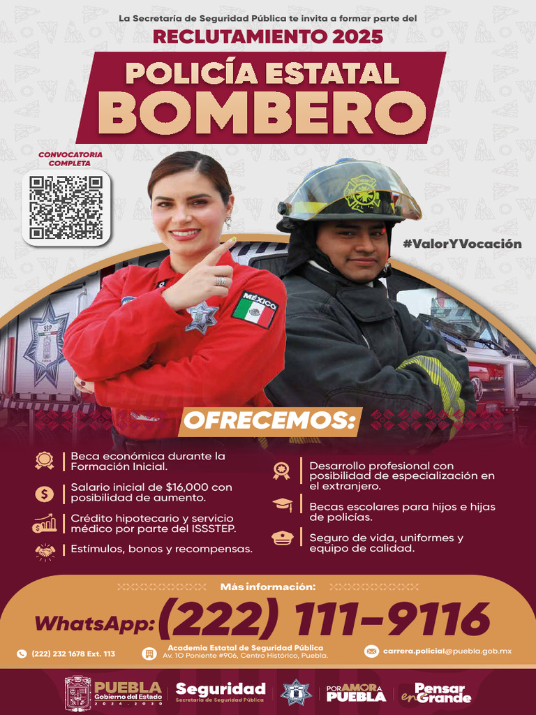 Convocatoria Bombero 2025 | PDF