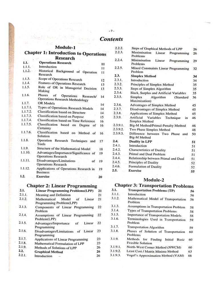 Operation Research | PDF