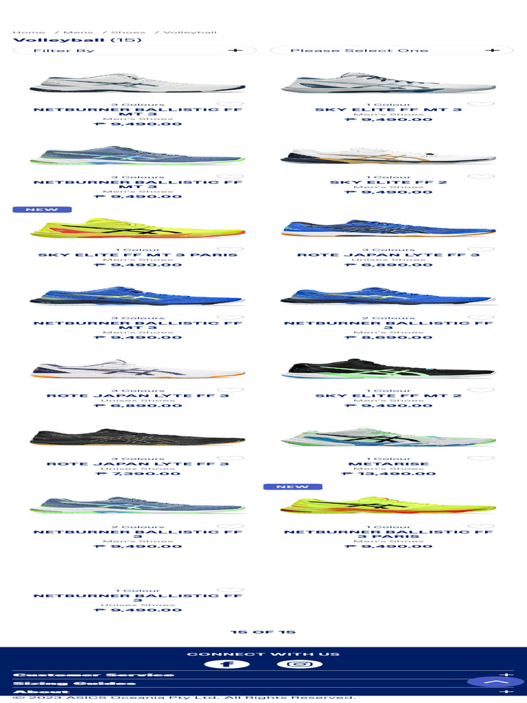 Volleyball ASICS | PDF