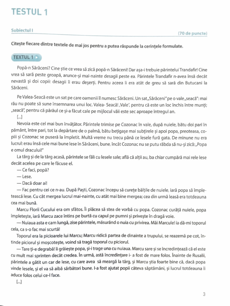 AT1 Ed Litera Rezumat | PDF