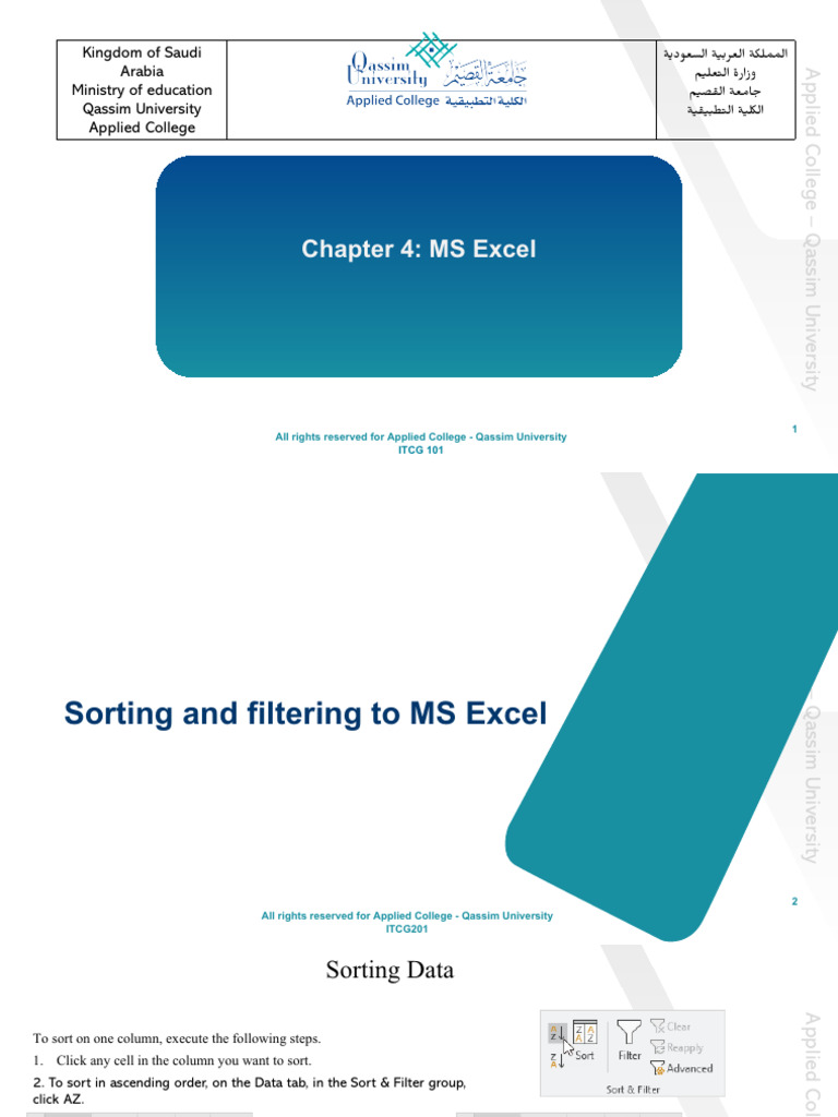 Chapter4 Excel Part2 | PDF