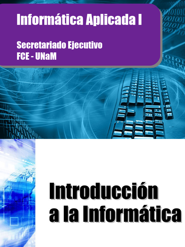 Introducción a la Informática Aplicada | PDF | Hardware de la computadora | Periférico