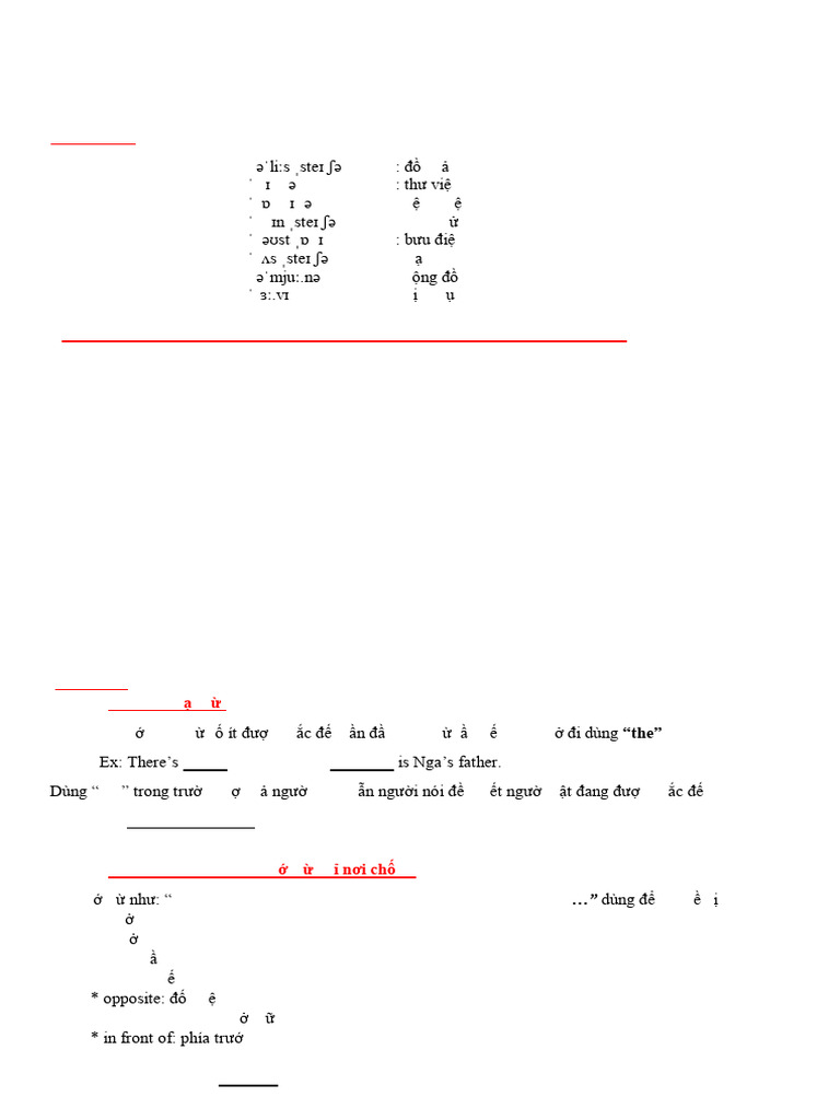 Anh 6 (Unit 6-Unit 10) | PDF | Vietnam