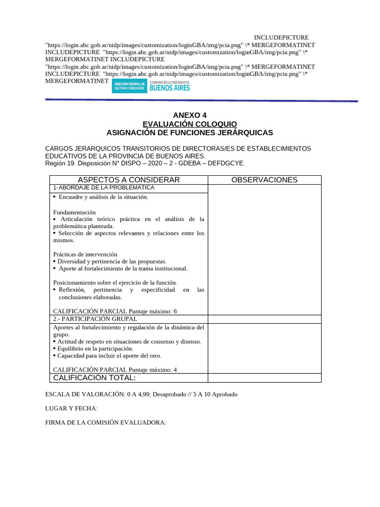 Evaluación de la Escala Geronte | PDF