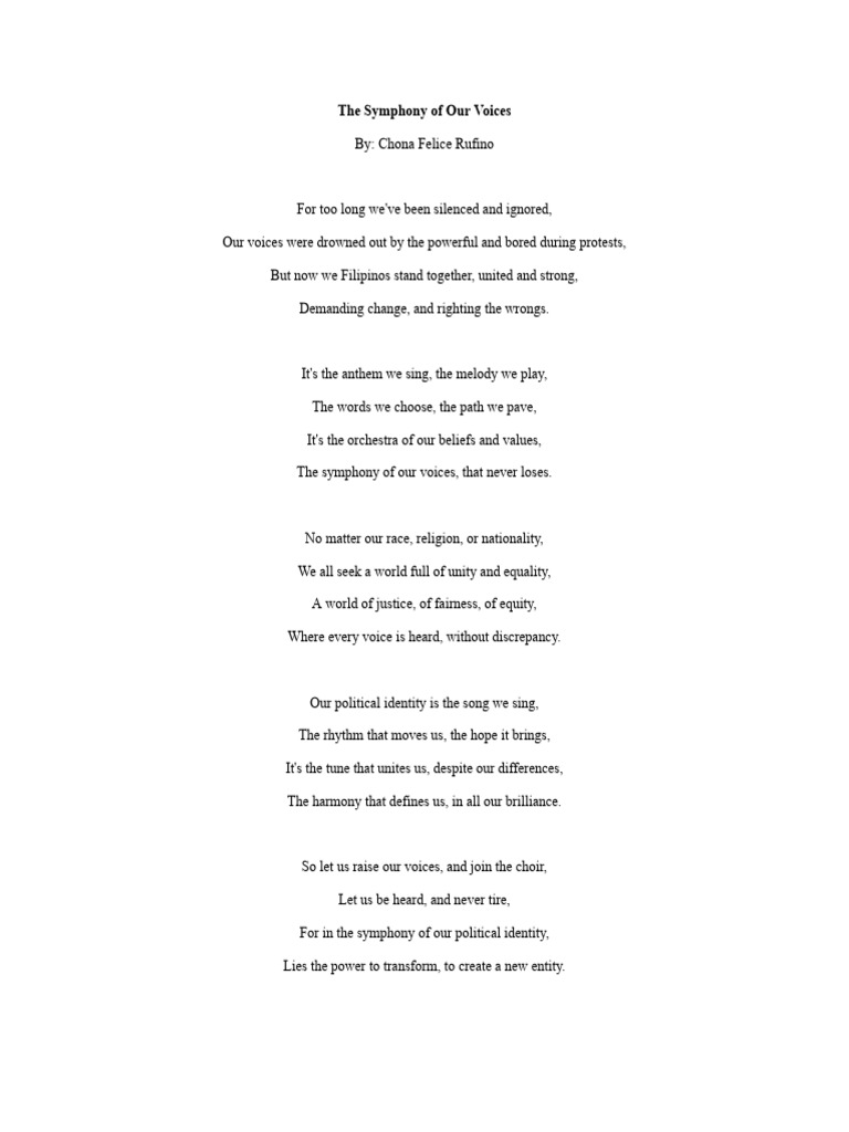 Rufino Final Copy Poem Literature | PDF