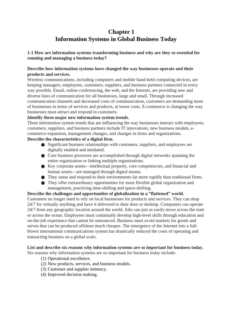 MIS Midterm Review - ) | PDF | Supply Chain Management | Information System
