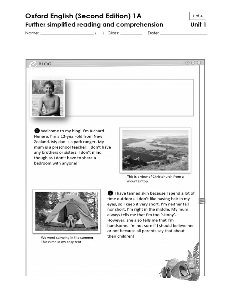 1au1 Fur Sim Reading 2 3 | PDF