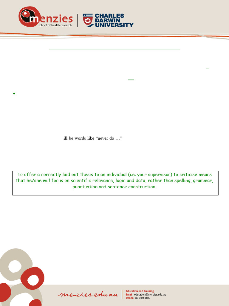 Thesis Template - Standard Scientific Format | PDF | Typefaces ...