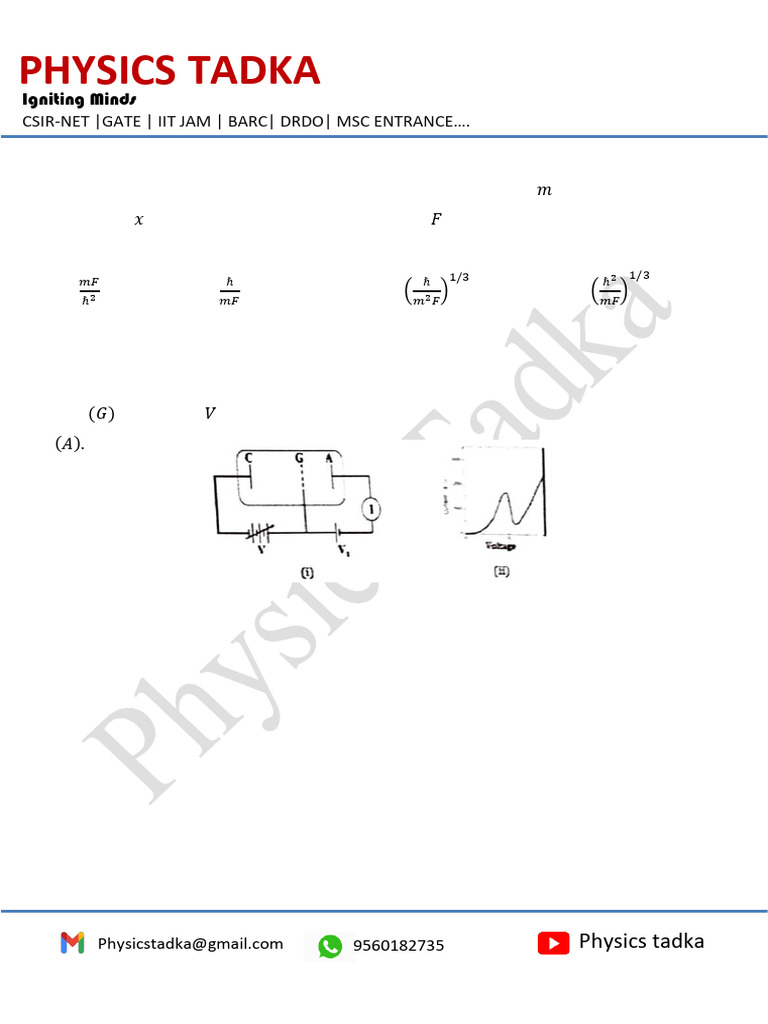 Quantum Mechanics Exam Questions | PDF | Electron | Spin (Physics)