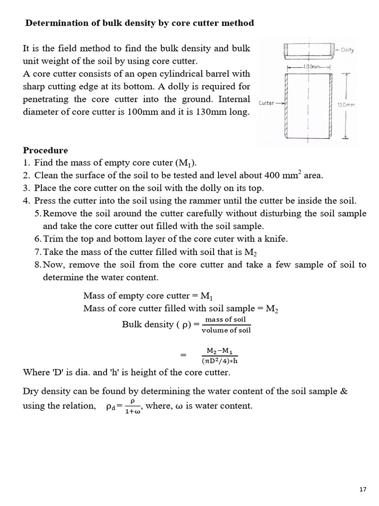 Density of Soil | PDF | Density | Sand