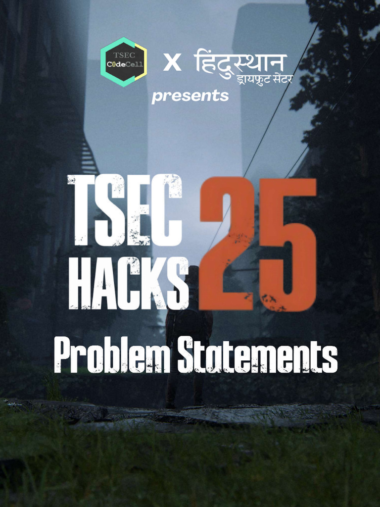 TSEC HACKS 25 PS PDF - Compressed | PDF | Artificial Intelligence | Intelligence (AI) & Semantics