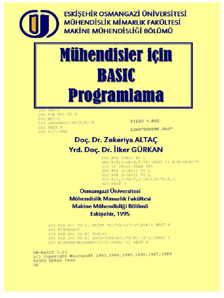 Basic Programlama Comp | PDF