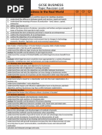 A Level Business Studies Revision Notes | PDF