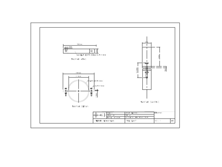 Pipe Clamp 2D | PDF