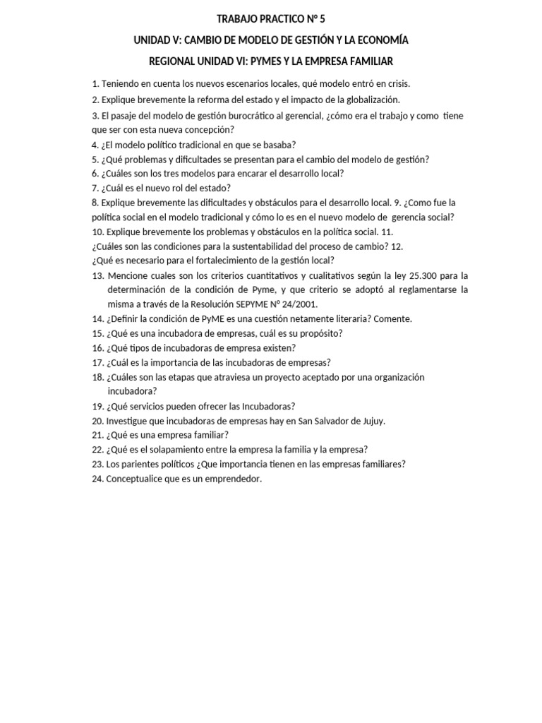 Trabajo Practico #5 | PDF