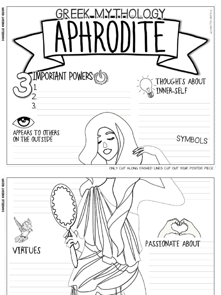 Aphrodite Poster Cut-Out Guide | PDF
