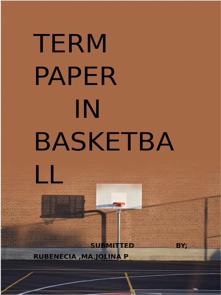 Term Paper Front Page | PDF