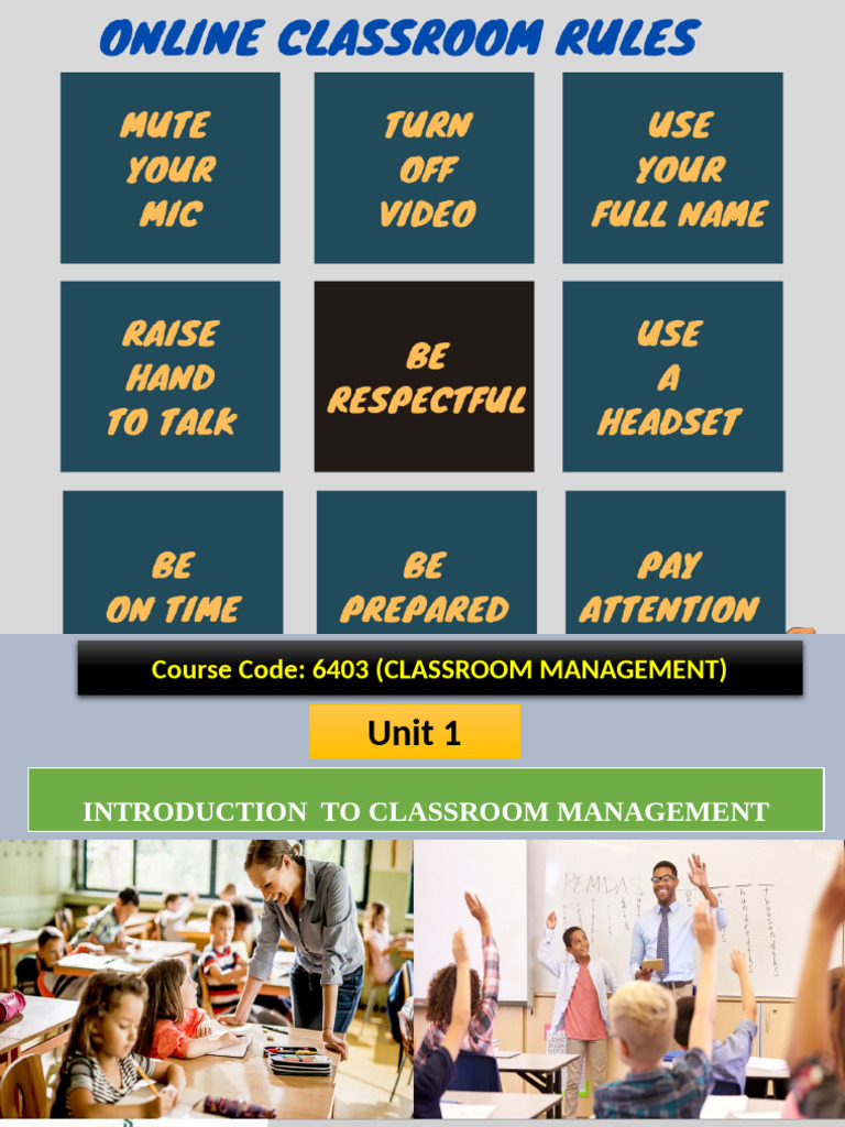 Classroom Management Essentials Guide | PDF | Classroom Management ...