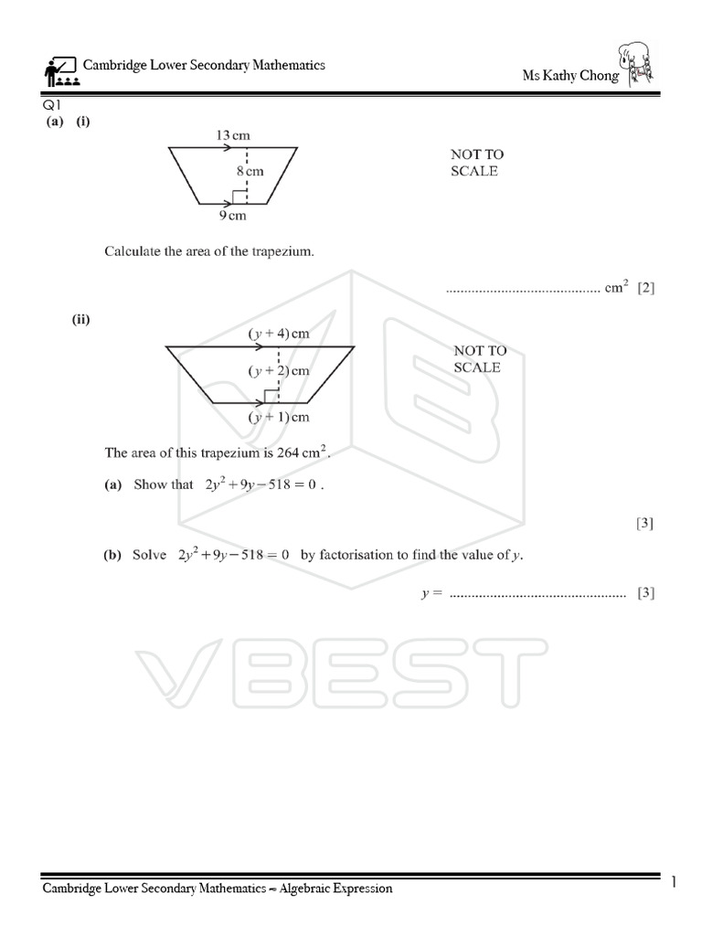 S9 Algebra With Shapes Challenging | PDF | Mathematics