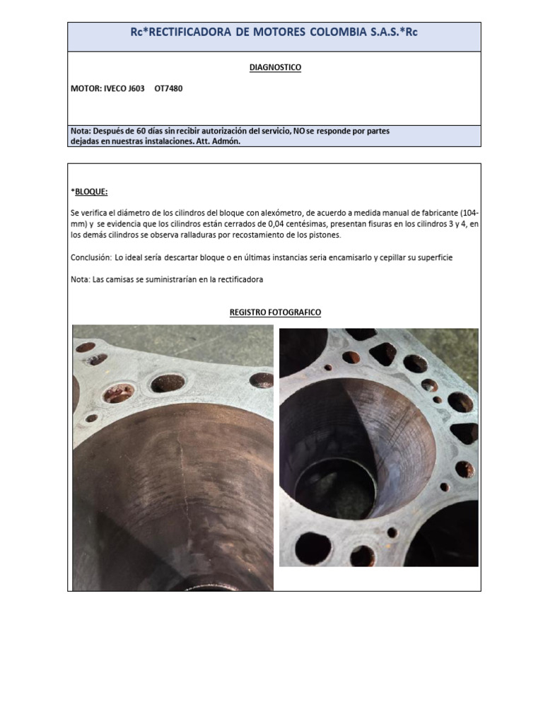 RcDIAGNOSTICO IVECO J603 | PDF
