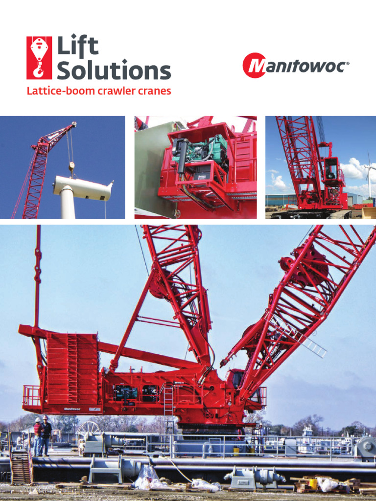 Lift Solutions Catalog Lattice Boom Crawler Cranes 2023 | PDF | Crane ...