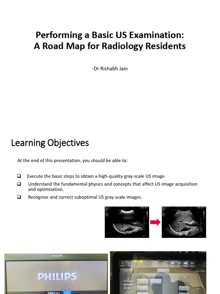 Basics of US Exam - A Primer For Radiology Residents Final | PDF ...