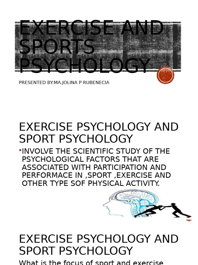 Exercise and Sports Psychology | PDF | Psychology | Behavioural Sciences