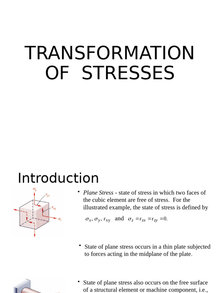 Mohr's Circle of Stress | PDF | Stress (Mechanics) | Classical Mechanics