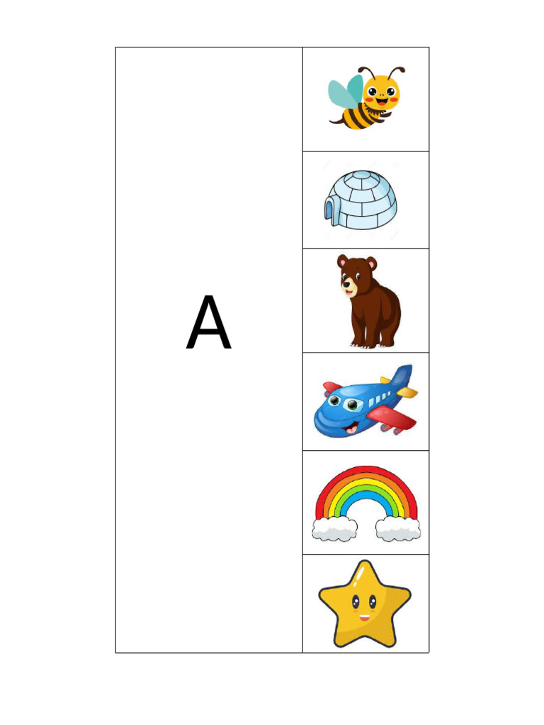 Guía Sonido Inicial Vocalico | PDF