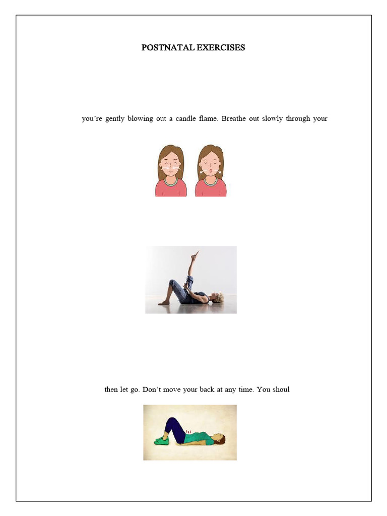 Postnatal Exercise Physio-Dept | PDF | Pelvis | Human Anatomy