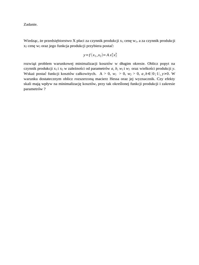 Zadanie | PDF
