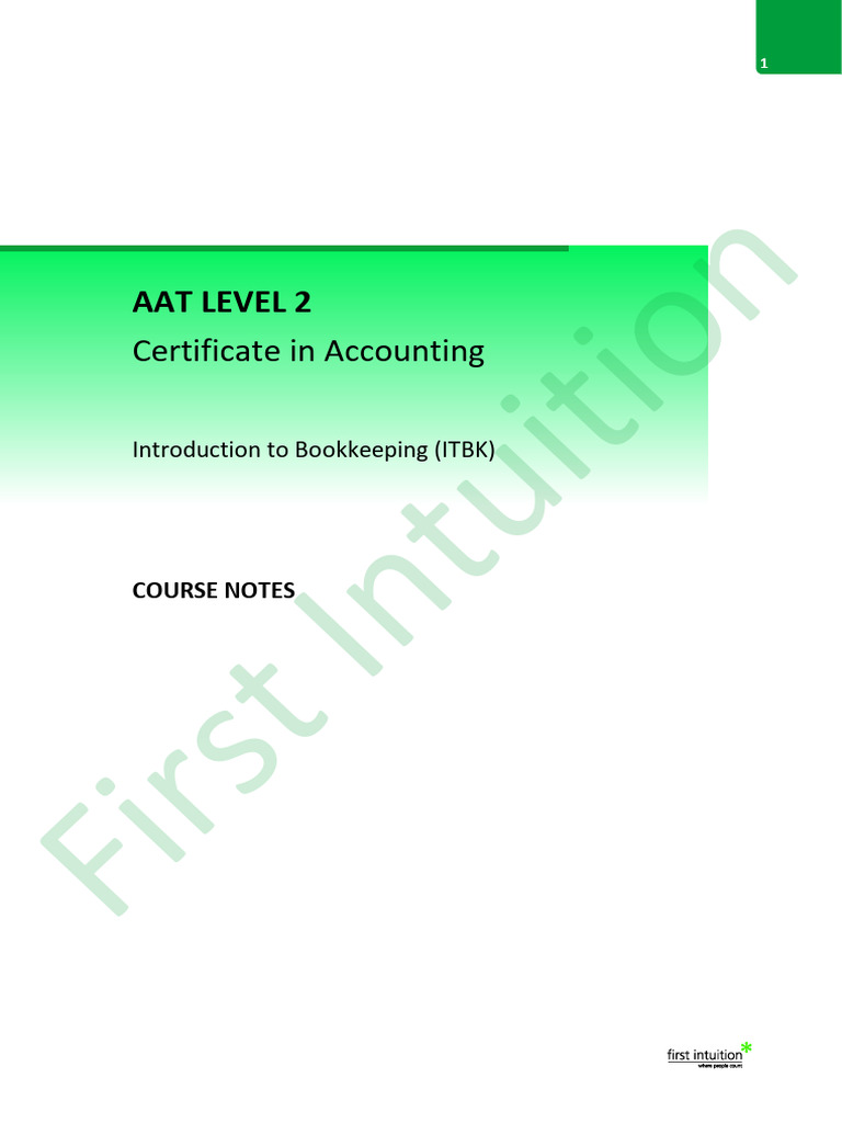 ITBK CN Ch1-3 For Demo | PDF | Bookkeeping | Debits And Credits