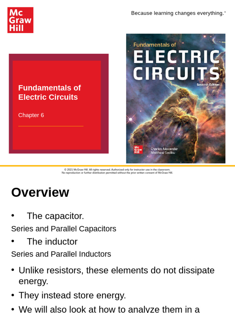 Capacitors, Inductors Intro | PDF | Inductor | Capacitor