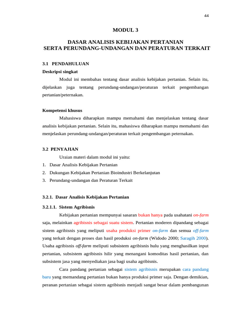 Modul 3 Dasar Anal Kebij Pert Dan Perundang-undangan (1) | PDF