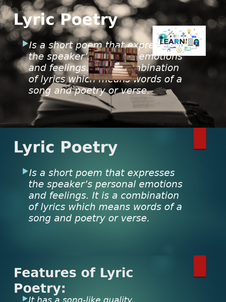 Understanding Lyric Poetry Forms | PDF