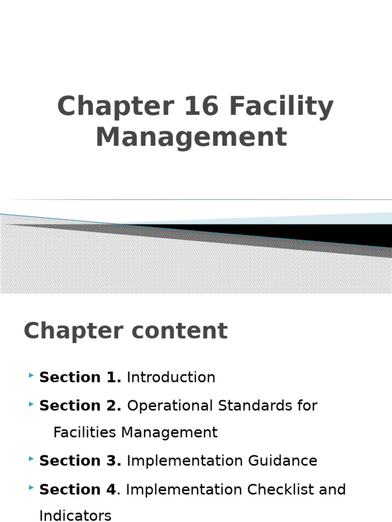 Facility Management | PDF | Fire Safety | Hospital