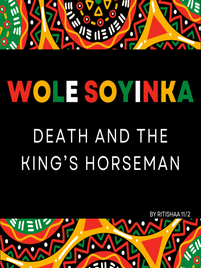 Wole Soyinka - Death and the King's Horsemen | PDF | Religious Faiths