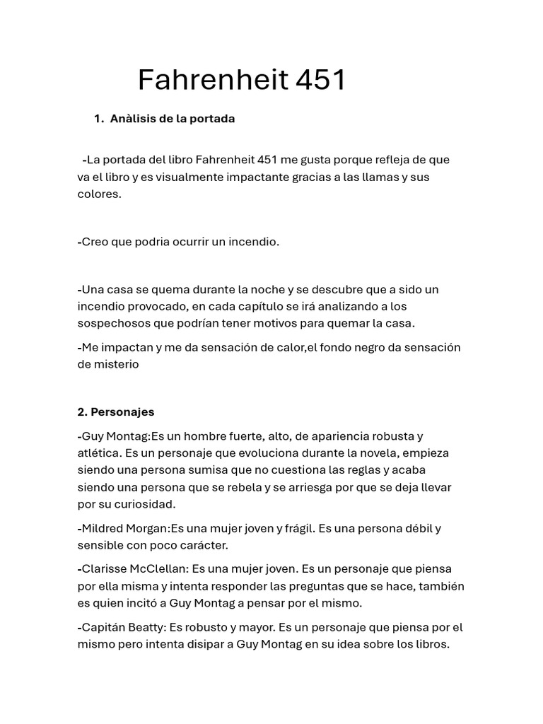 Fahrenheit 451 | PDF