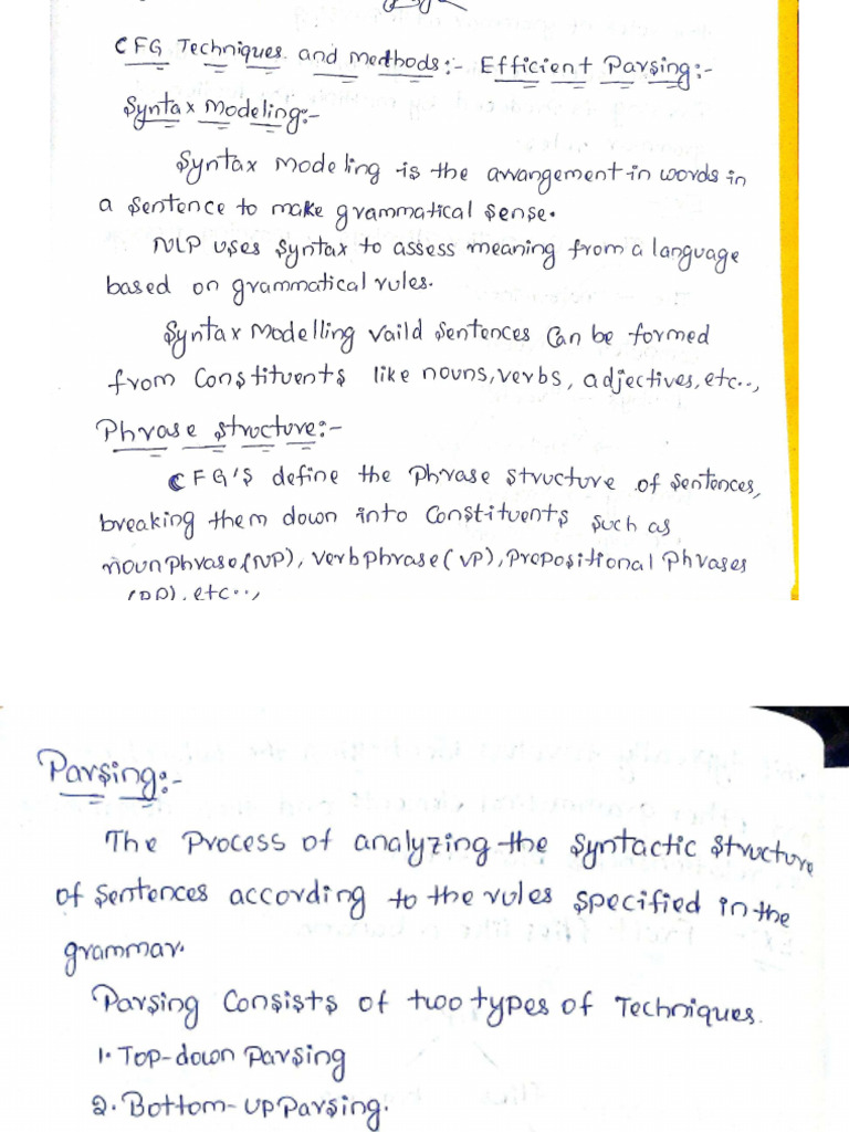 Efficient Parsing and Parsing Types with Examples | PDF