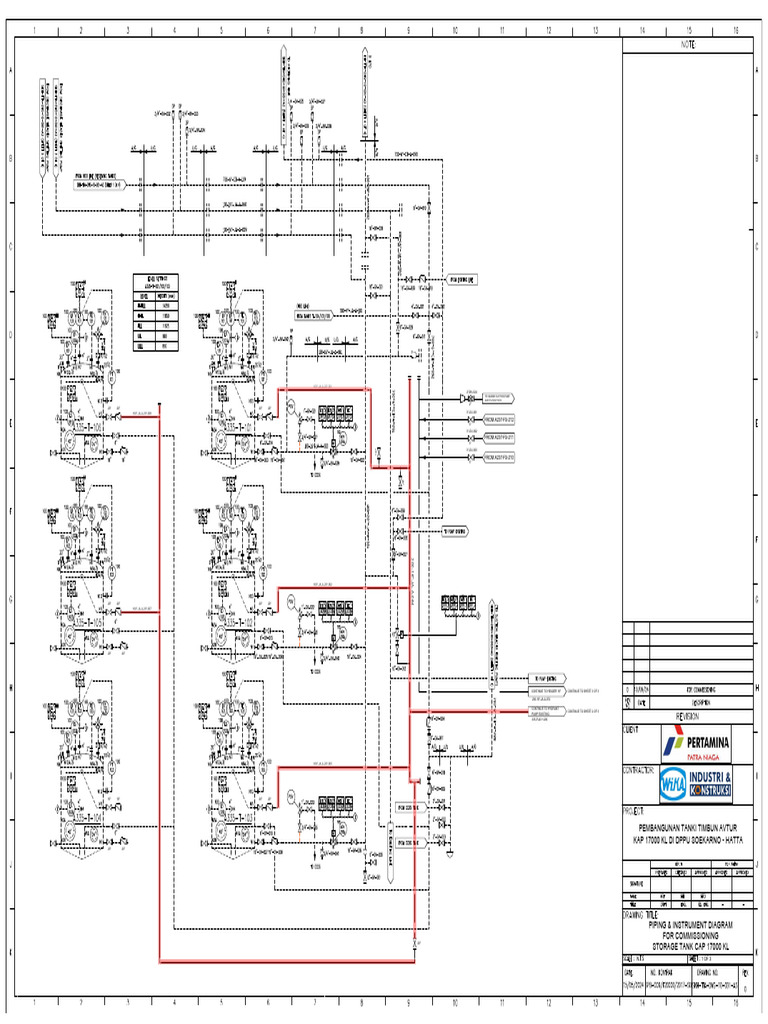 Step 5 - Filling New Drain Tank A237-V-111 & A237-V-112 From Delivery ...