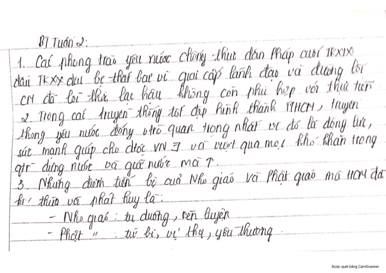 BT tuần 2 - TTHCM | PDF