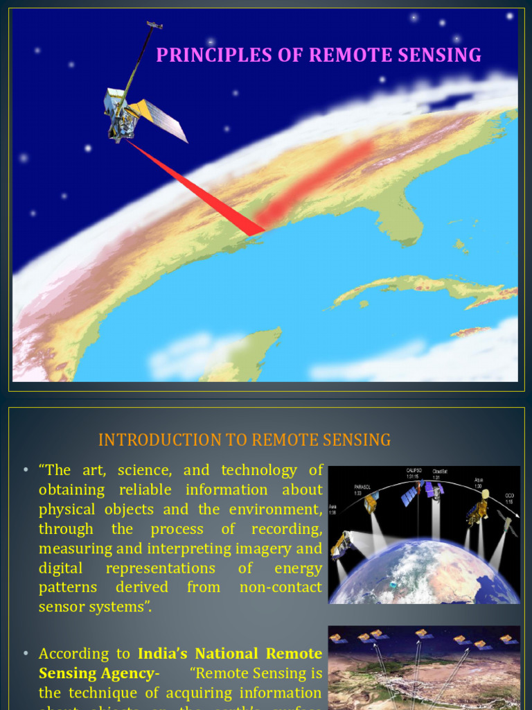 NR - Principles of Remote Sensing | PDF | Scattering | Electromagnetic ...
